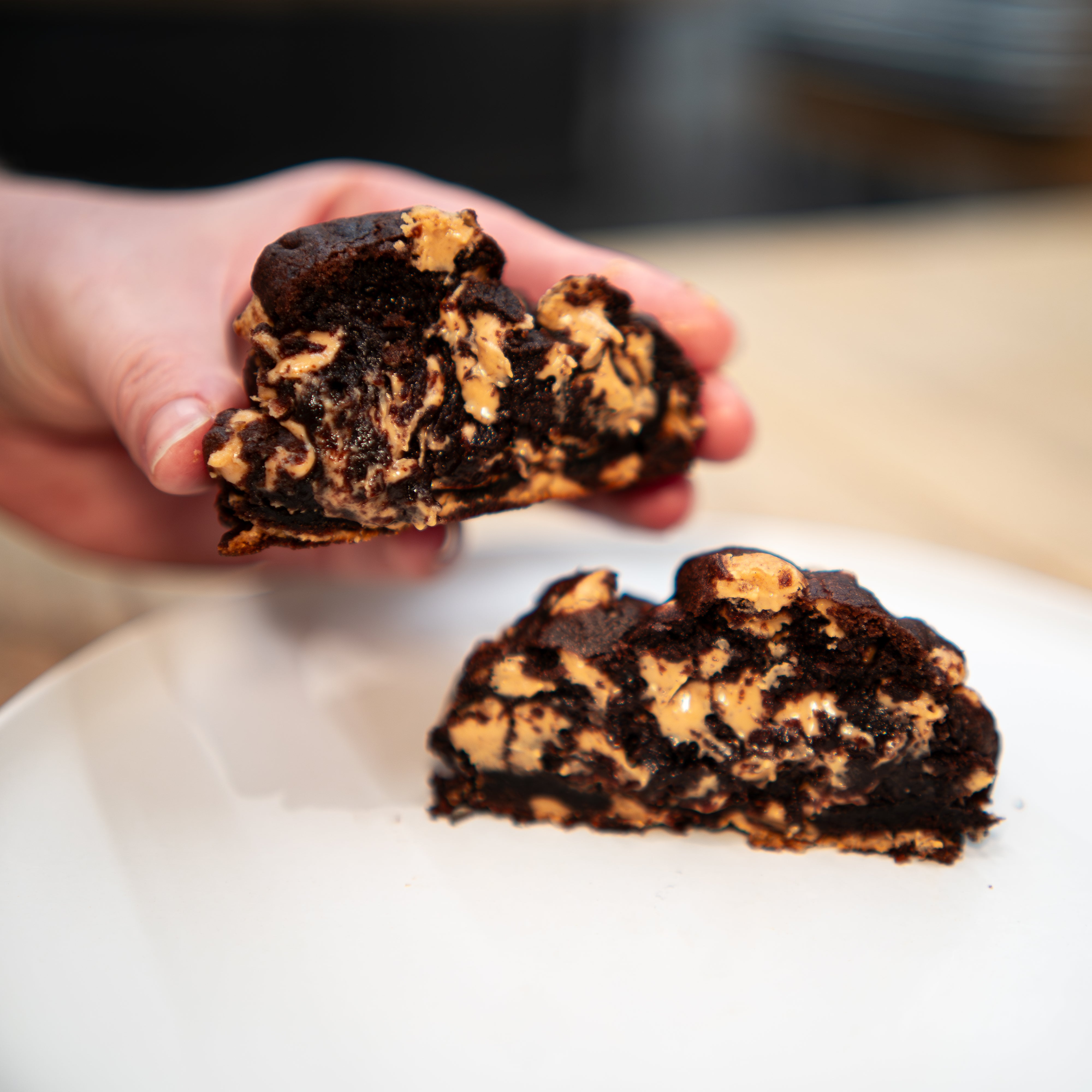 1 Dozen Choco PB Chip Cookie Mountains (Serves 12-24) – The Bougie Foodie